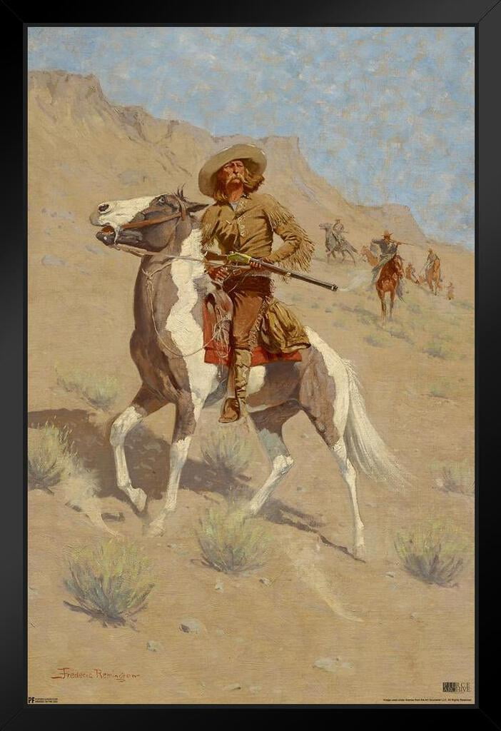 The Scout Frederic Remington Painting Remington Prints Western Decor ...