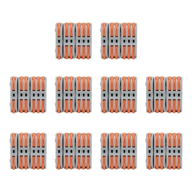 30pcs Compact Wire Connectors Lever Nut Assortment Connectors ...