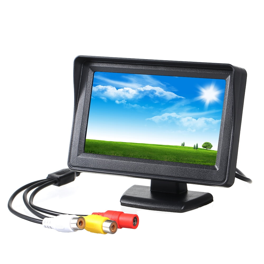 4.3 Inches 480 * 272 Car Monitor TFT LCD Color Display Car Rear View ...