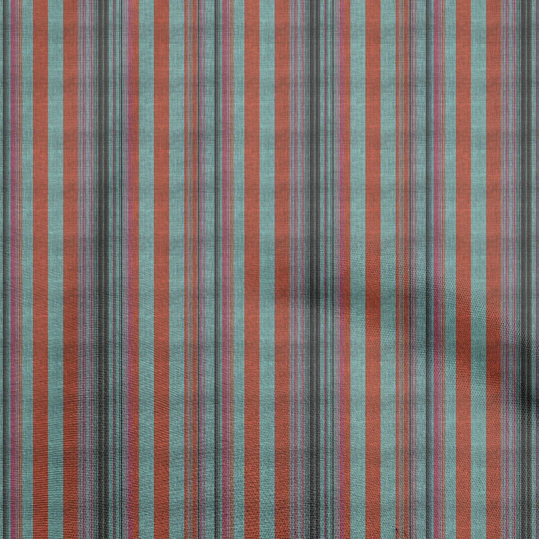 oneOone Silk Tabby Red Fabric Block Sewing Fabric By The Yard Printed ...