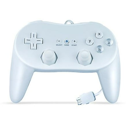 Classic Wired Game Controller Gaming Remote For Nintendo Wii-White ...