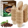 UYWGF-Disposable K Cup Filters with Lid, Coffee Filter Paper for ...