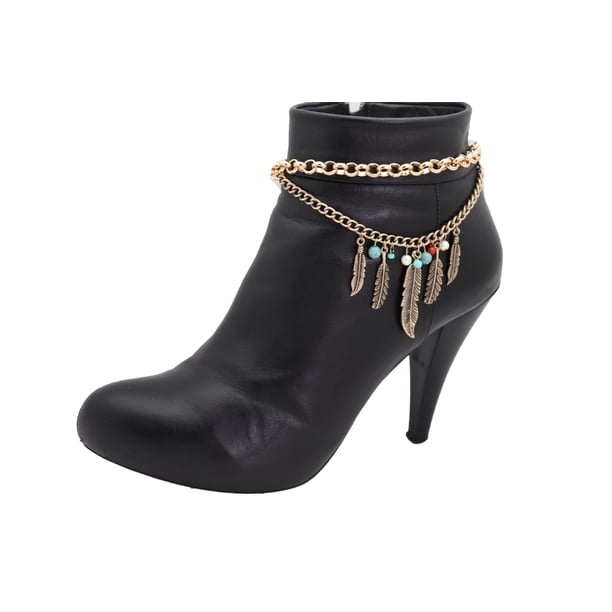 Gold Chain Shoes
