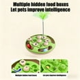 C Interactive Pet Food Puzzle Toy For Cats Dogs Slow Feeder Rotating ...