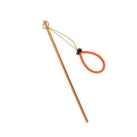 Goriertaly Vibrant Orange Aluminium Alloy Diving Stick Pointer Rod with ...