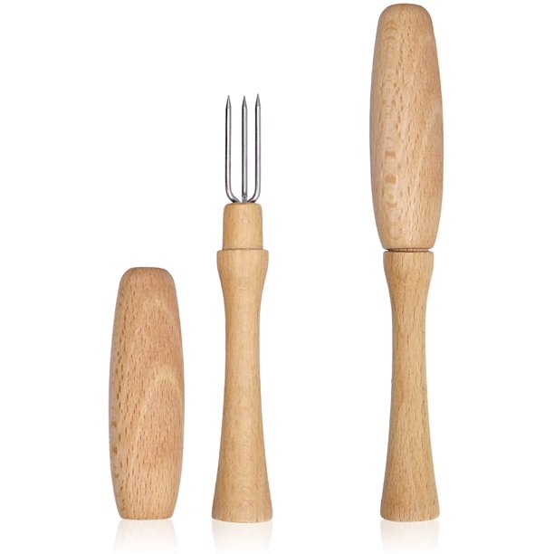 5 Inch Long 2 Pcs 3 Sharp Prongs Sausage Pricker with Cover - Walmart.ca