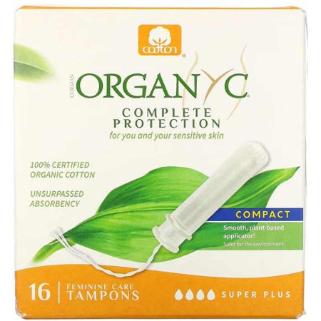 Organyc - Feminine Tampons Super, 16 Units | Multiple Options | Walmart ...