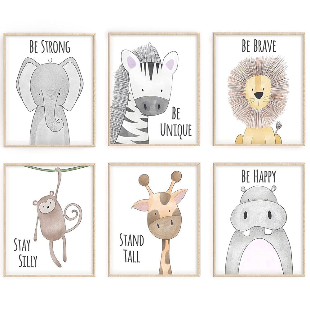 Click here for Mesase Wall Art Nursery Decor Unframed Animal Prin... prices