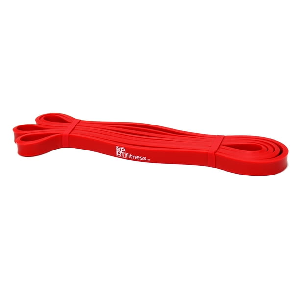 XPRT Fitness Pull Up Resistance Band Mobility Stretch Powerlifting Red ...