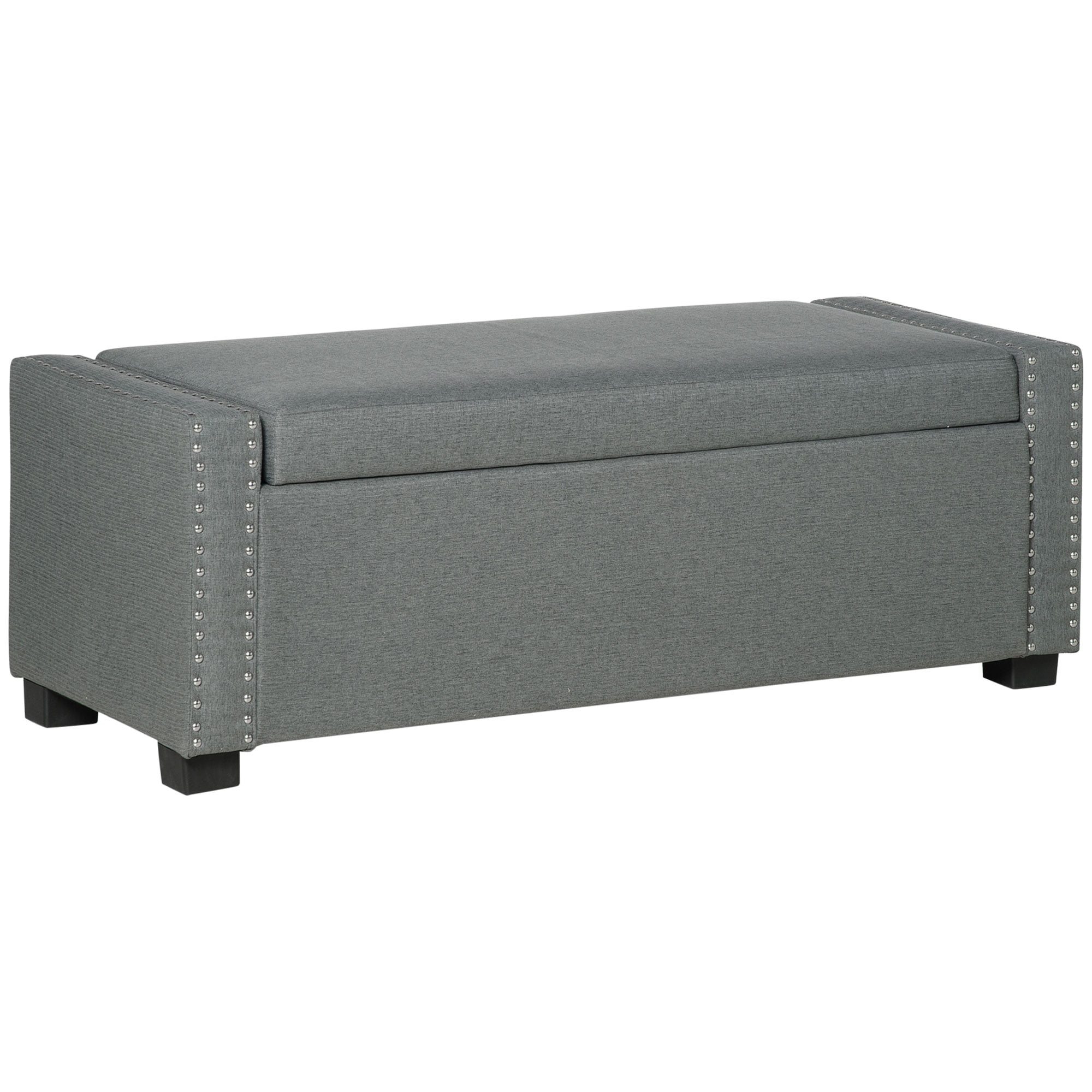 Click here for Homcom Modern Upholstered Flip Top Storage Bench O... prices