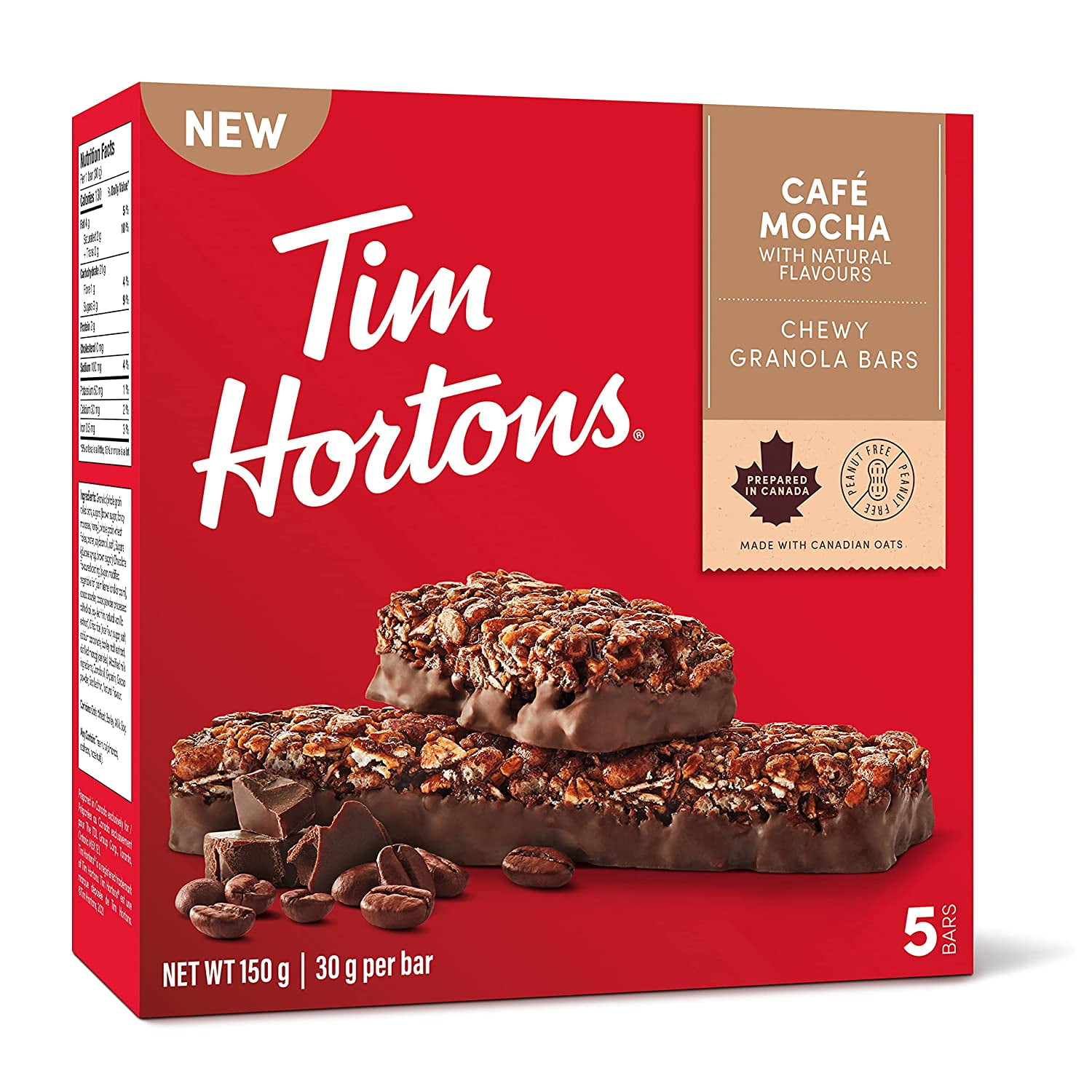 Click here for Tim Hortons Th Granola Caf?mocha 150 G prices