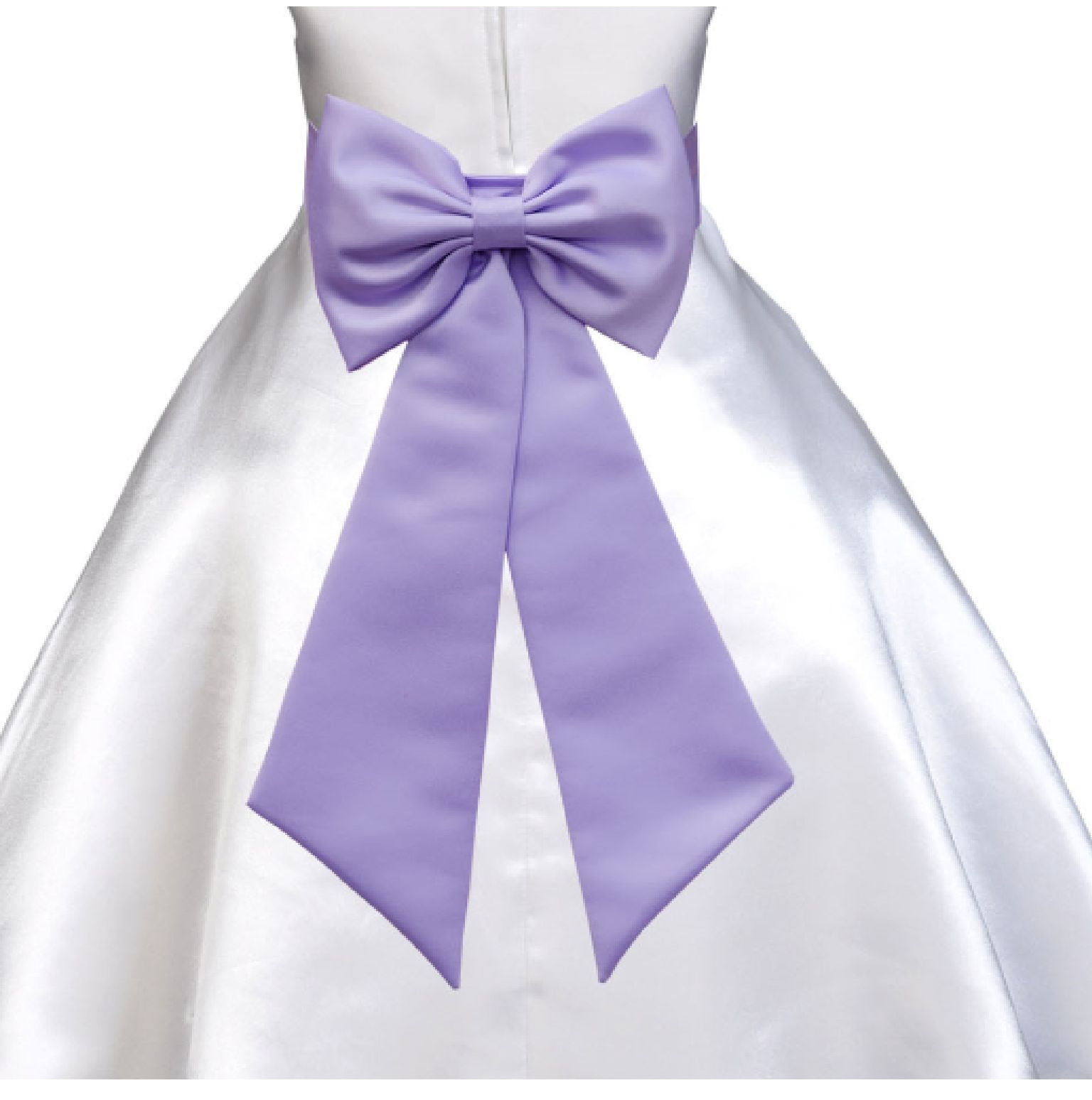 Ekidsbridal Wedding Satin Tiebow Sash Bow Tie Sash with Velcro Closure ...