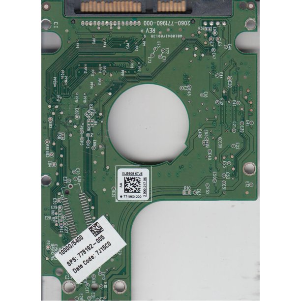 WD10JPVX-75JC3T0, 771960-200 AA, WD SATA 2.5 PCB - Walmart.com ...