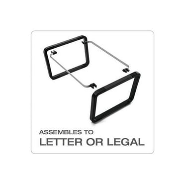 OfficeMate Plastic Hanging File Folder Frame, Adjustable to Letter and ...