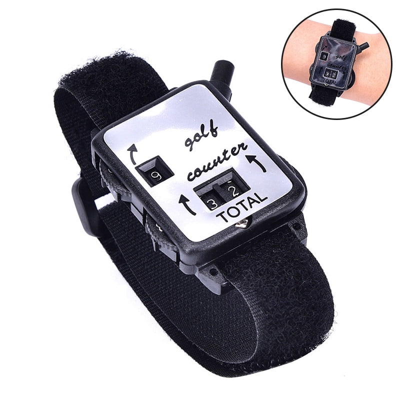 Golf Score Stroke Counter Count Watch Putt Counter Scoring Device with ...