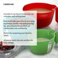 Farberware Professional 3 pc Mixing Bowl, Colander, Measuring Cup Set ...
