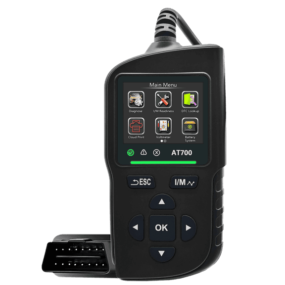 Professional OBD2 Scanner Car Diagnostic Tool, OBDII EOBD Code Reader ...