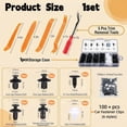 205 Pcs Universal Expansion Screw Clips,6 Sizes Auto Plastic Rivets ...