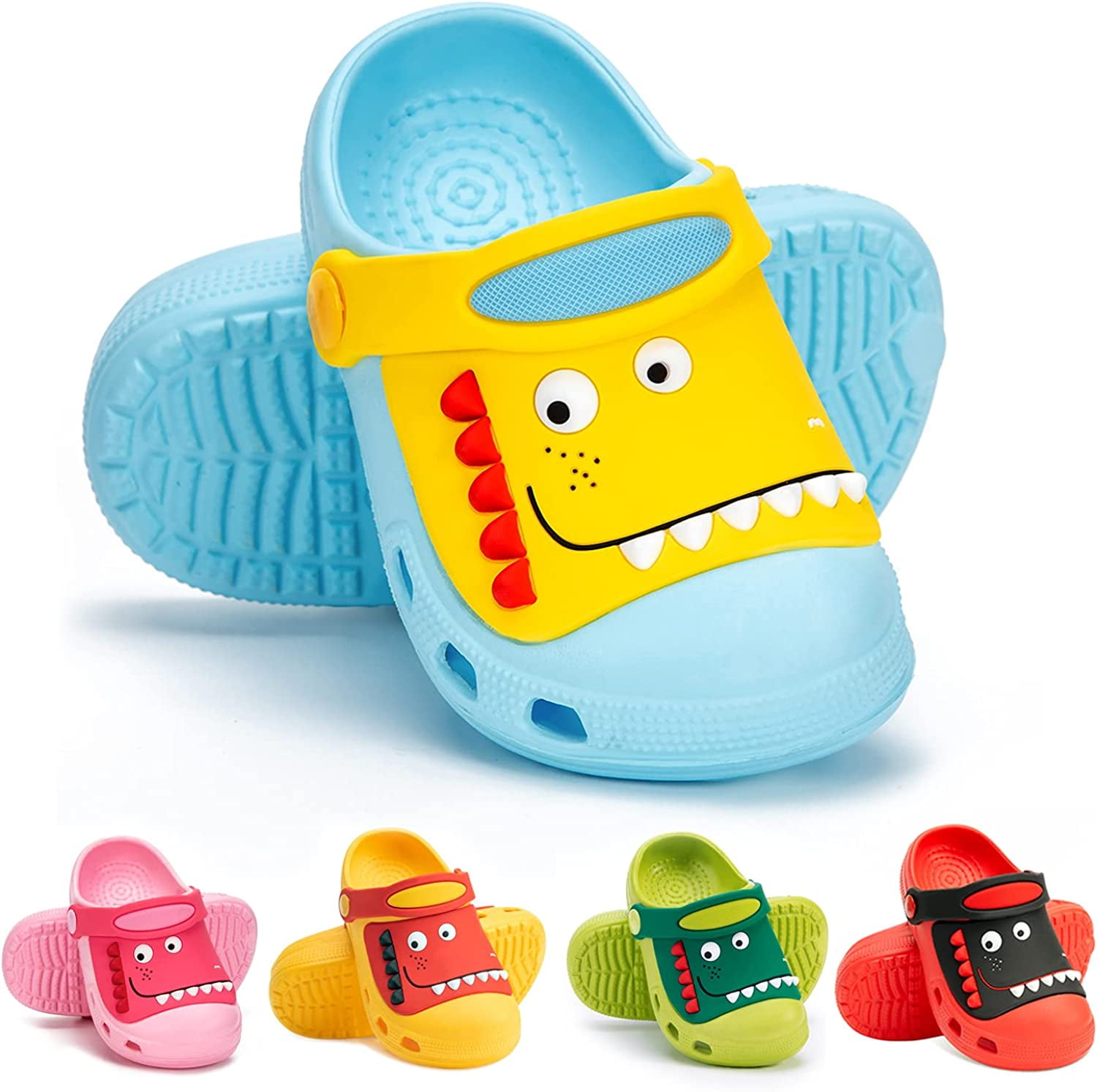 Kid's Cute Small Animals Shoes Cartoon Slides Sandals Beach Slipper ...