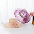 Women Derby Sun Hat Kentucky Derby Sun Hat Wide Brim Wedding Tea Party