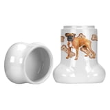 German Boxer Bone Shaped Treat Jar - Walmart.com