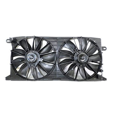 Dual Radiator and Condenser Fan Assembly - Pacific Best Inc. Fit/For ...