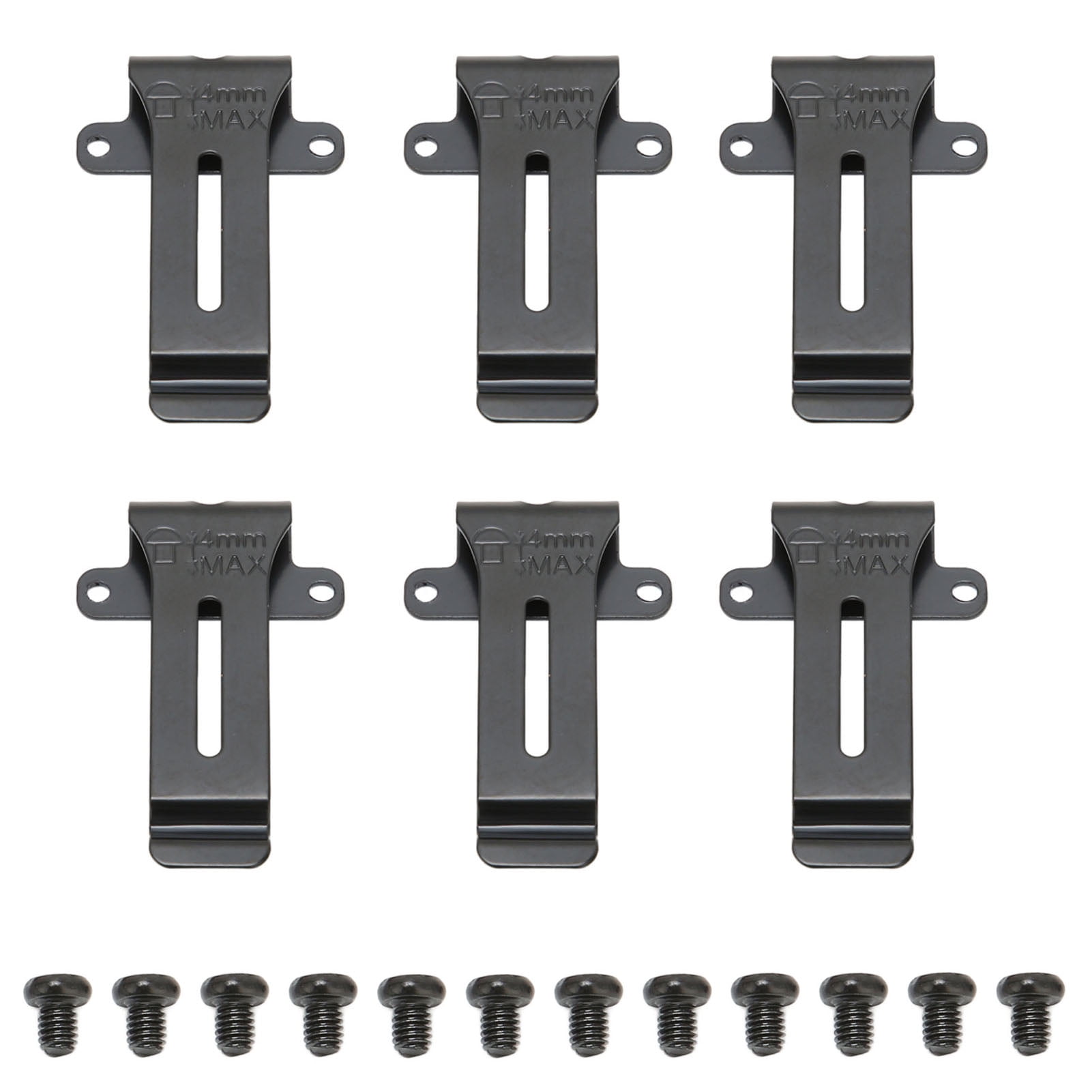 Click here for Dewin 6pcs Radio Belt Clip Replacement Portable Ra... prices