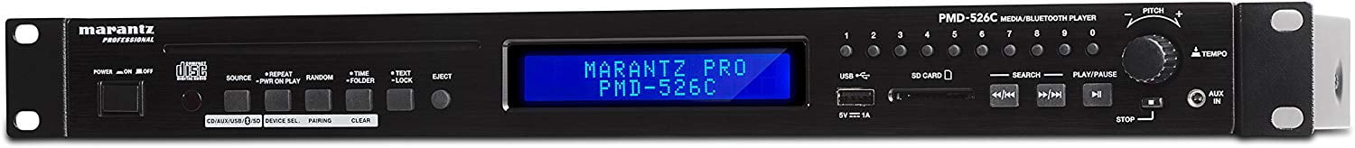 Marantz Professional PMD-526C | CD/Media/Bluetooth Player with RS-232 ...