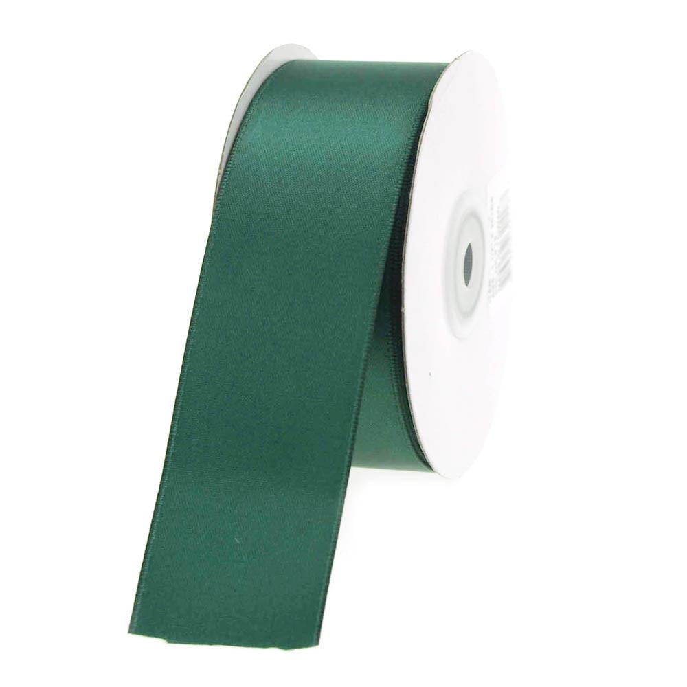 Double Faced Satin Ribbon, 1-1/2-inch, 25-yard, Hunter Green - Walmart.com