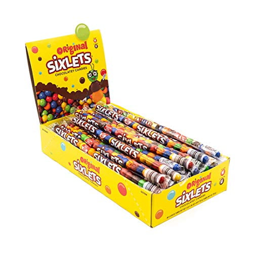 Original Sixlets Chocolate Candy Six Ball Tube Bag - Walmart.com