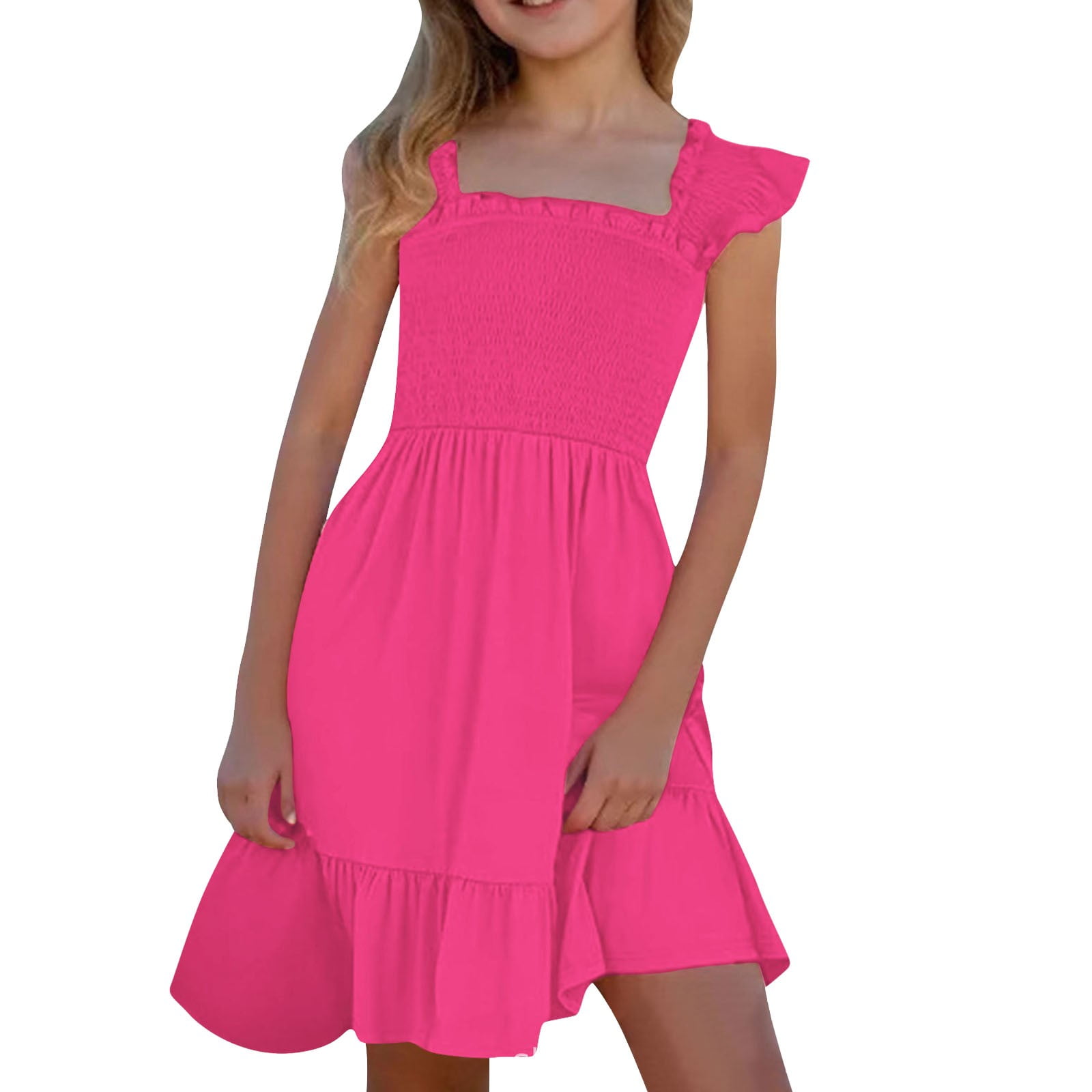 Click here for Miashui Toddler Summer Casual Dress Vacation Littl... prices