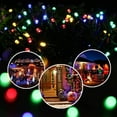 Solar Christmas Lights: 200 LED, 72ft, Multi-Color, Fairy Ambiance ...