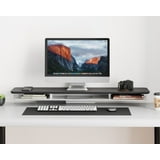 Fenge Acrylic Monitor Stand Riser - LED Light Shelf - Walmart.com