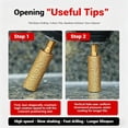 2 in 1 Hexagonal Brazing Dry Diamond Drill Bit 6PCS for Hole Opener4pcs ...