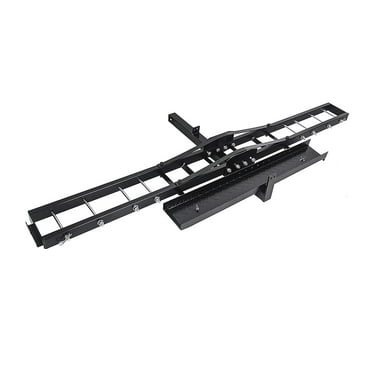 800-lb Capacity 2" Hitch Motorcycle Carrier - Heavy Duty Steel Trailer ...