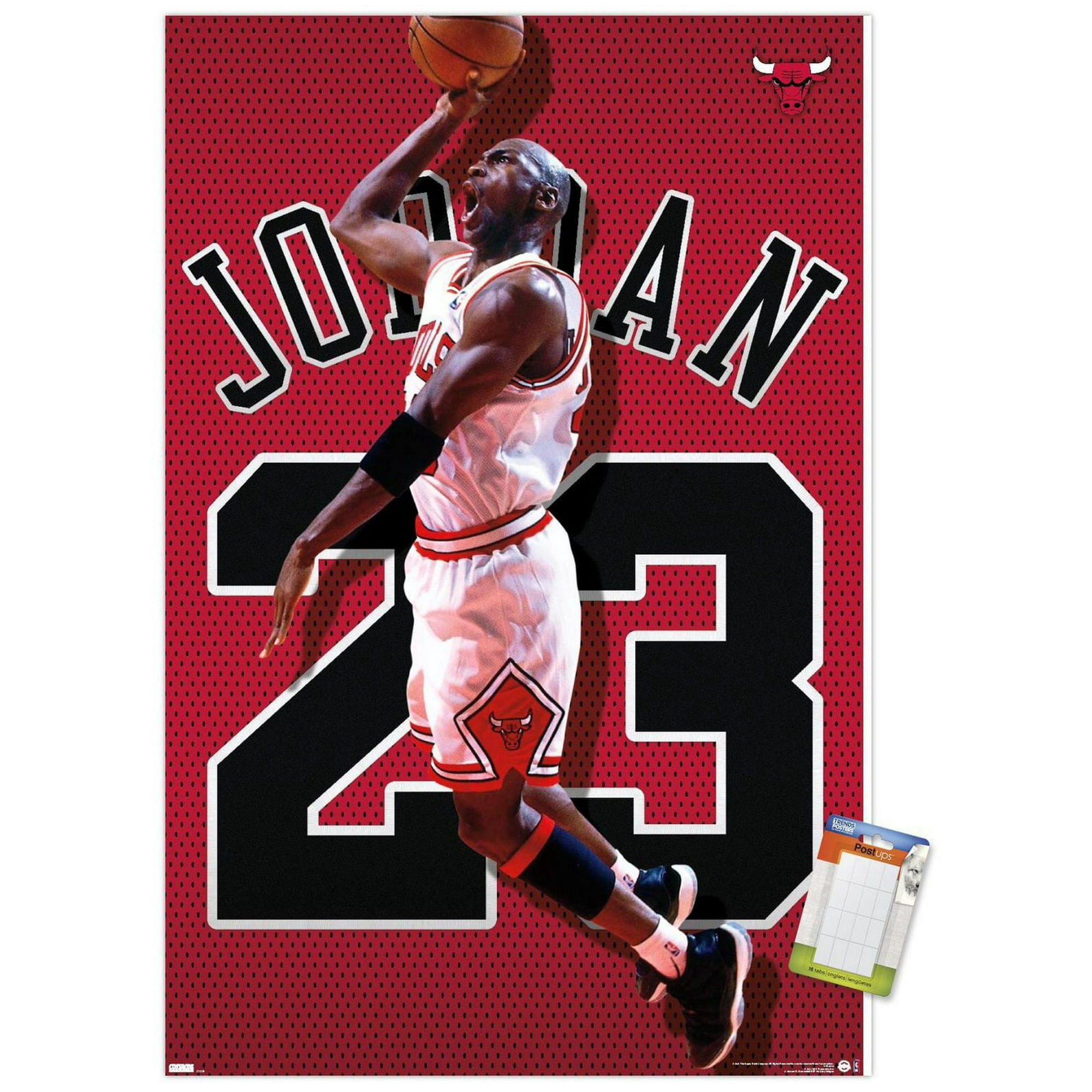 Click here for Trends International Michael Jordan - Jersey Wall... prices