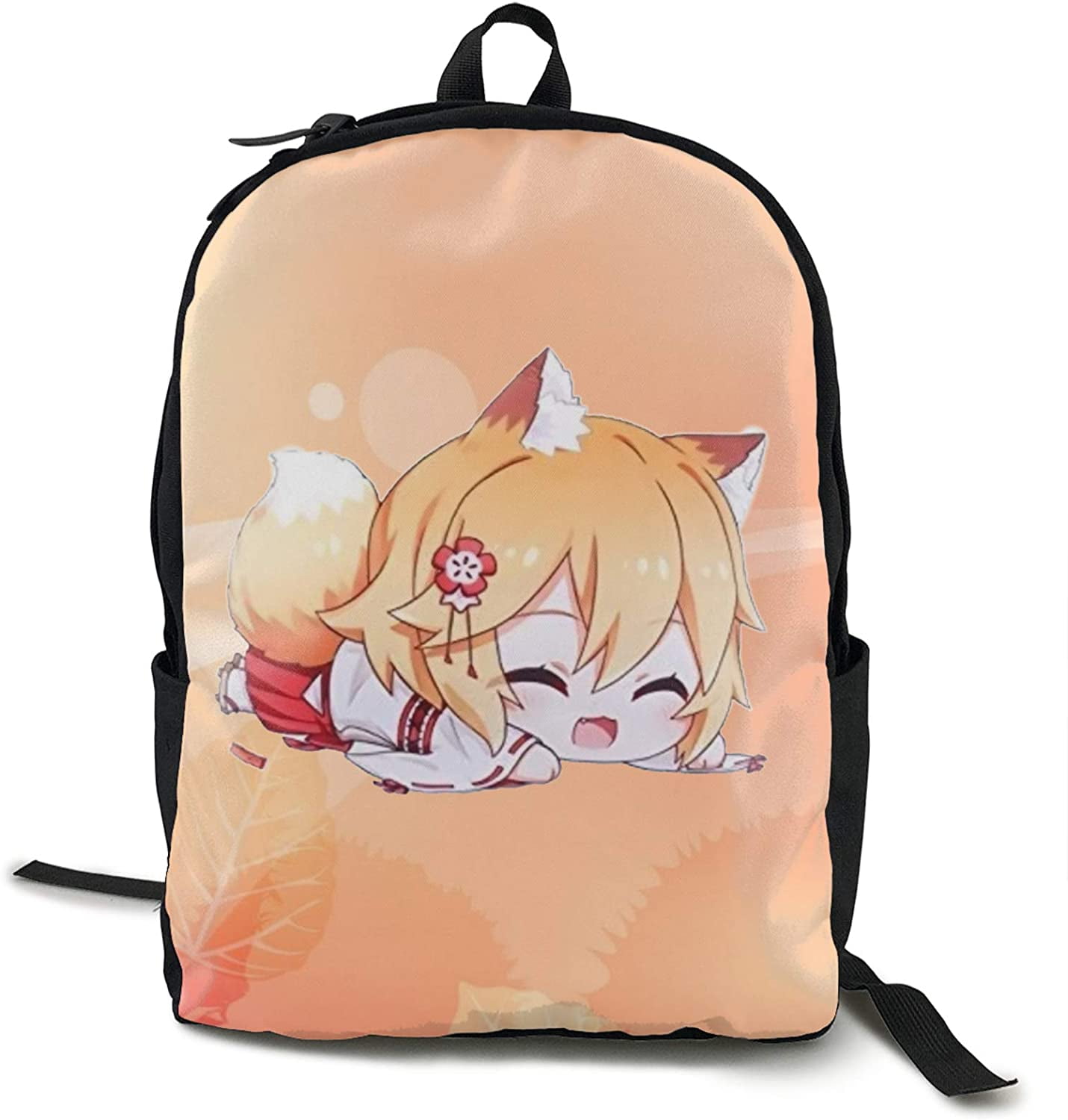 Kawaii Cute Chibi The Helpful Fox Senko-San Cool Casual Backpack School ...