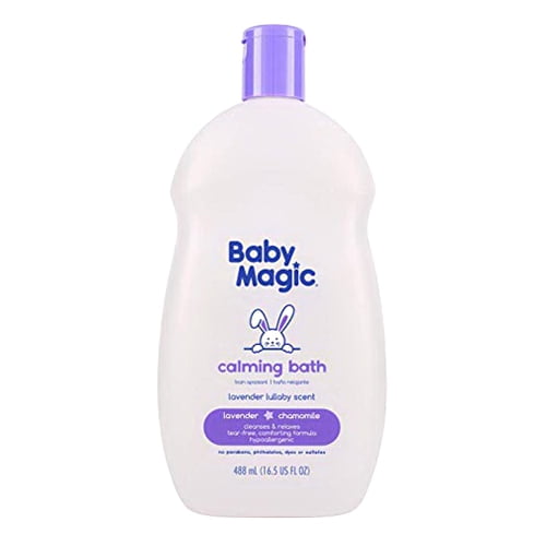 Calming Bath by Baby Magic, Lavender Lullaby Scent, 16.5 Oz, 6 Pack ...