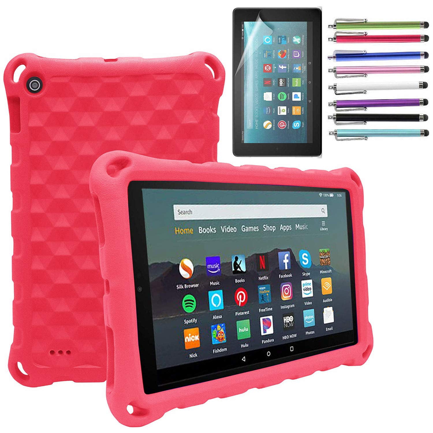 EpicGadget Amazon Fire 7 Cover Lightweight Protective Shock Proof Kids EpicGadget Amazon Fire 7 Cover Lightweight Protective Shock Proof Kids