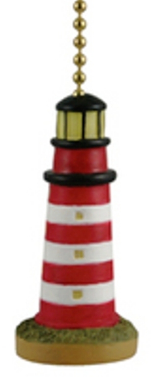 Eastern Shore Assateague Island Lighthouse Fan Light Pull - Walmart.com