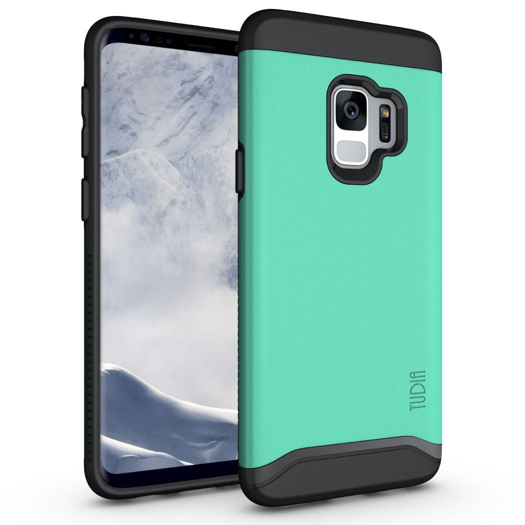 Galaxy S9 Case, TUDIA Slim [Merge] Dual Layer Shock Absorbtion Extreme ...