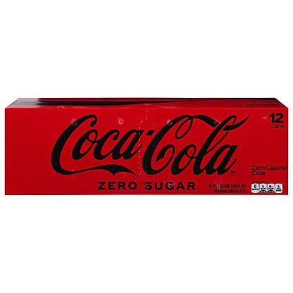 UPC 100144318716 - Coca-Cola Zero Sugar Coke 12 oz Cans 12 pk ...