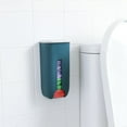Hkapeg Plastic Bag Storage Box Kitchen Wall-mounted Garbage Bag Box ...