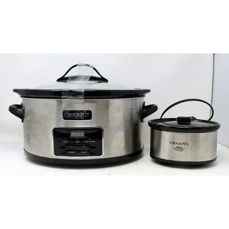 Crockpot 7 QT Cook & Carry Slow Cooker W/Little Dipper(Packaging ...