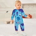 Blue'S Clues Baby Onesie Romper Footless Infant Long Sleeve Jumpsuit ...