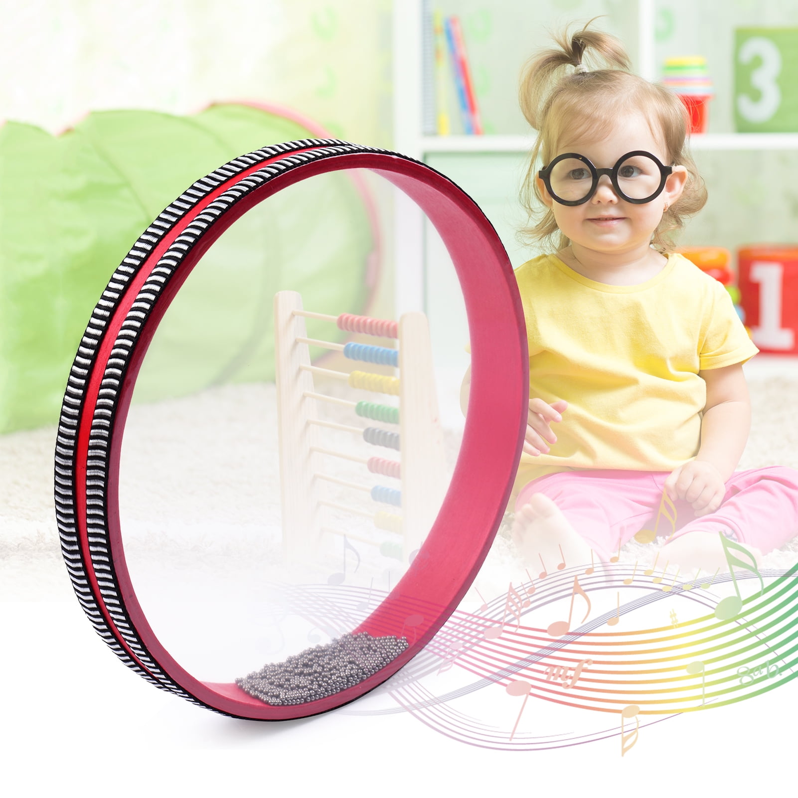 Tambor oceánico de 10 pulgadas Percusión de tambor de ola de mar de ...