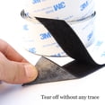 Jumbo Roll Black Self-Adhesive Hook and Loop – 10FT x 1.5 Inch Heavy ...