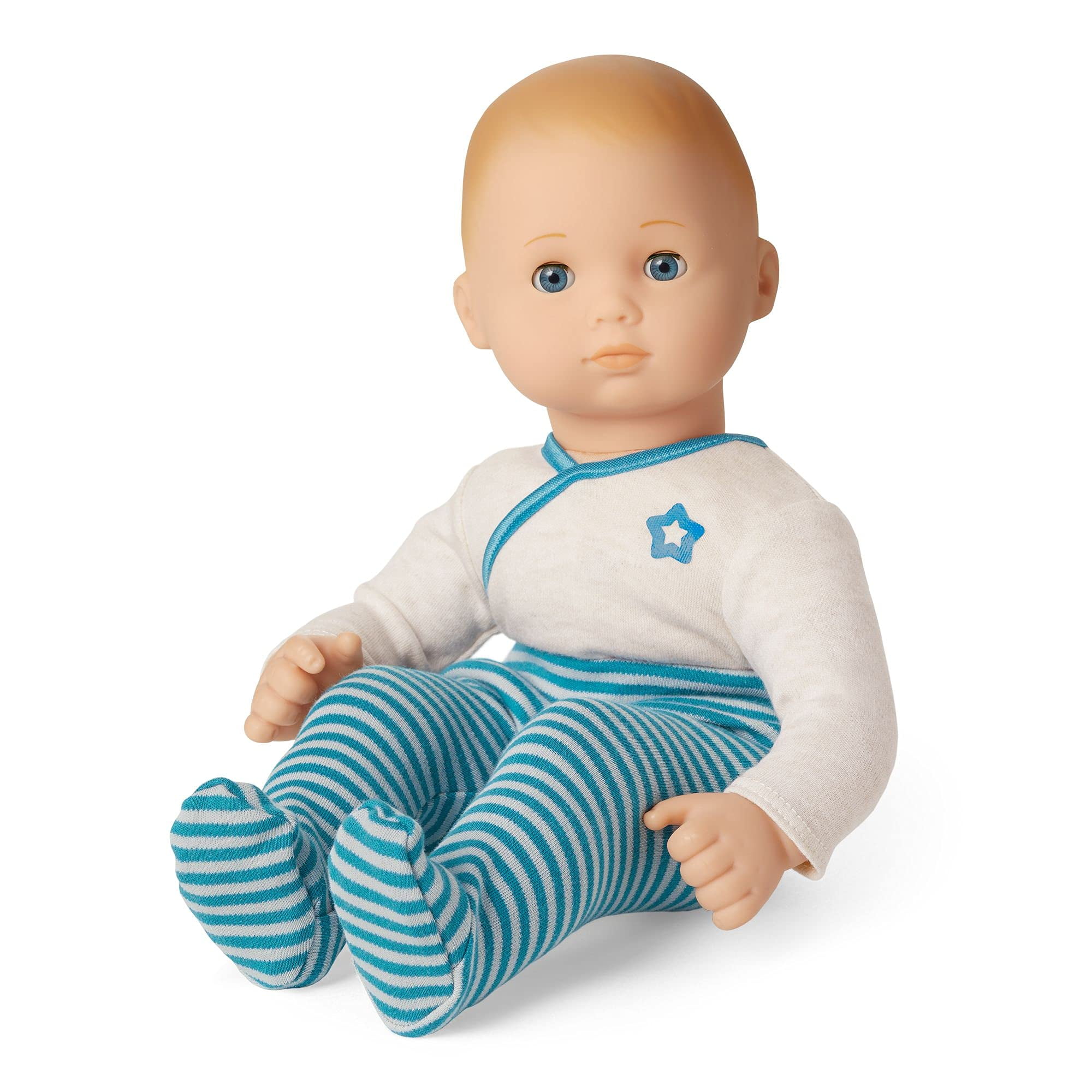 American Girl Bitty Baby - Bitty Baby Doll with Blue Eyes, Blond Hair ...