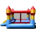 Gymax Inflatable Bounce House Castle Jumper Moonwalk Playhouse Slide ...