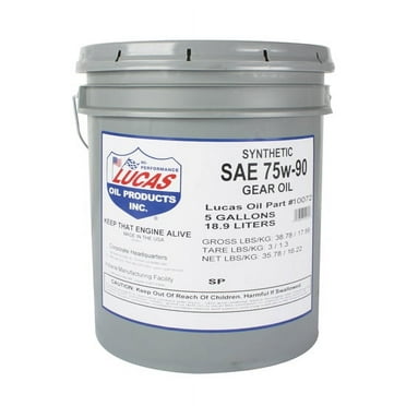 Ultra1Plus™ SAE 75W-90 Synthetic Gear Oil, API GL-5, 5 Gallon Pail for ...